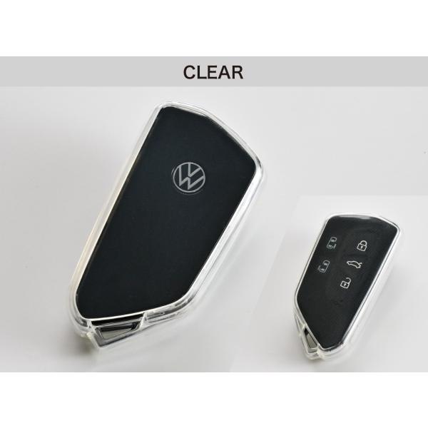 core OBJ select Hard Key Cover Clear/Smoke Clear for Volkswagenは、純正のキー形状をオフセットしたクリア/スモーククリアのハードタイプのカバーでキー全体をやさしく包み込み、大切な...