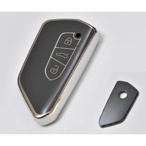 core OBJ select Hard Key Cover for Volkswagenはクロームがアクセントに輝く高品位なデザインによって、キー全体を包み込み大切なキーを汚れや傷などから保護します。 ボタンの操作もしやすく、カバーも簡単...