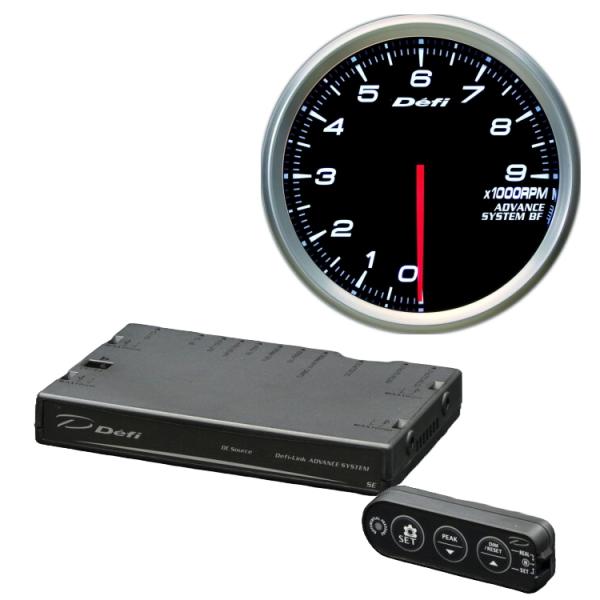 ADVANCE BF/A1 Control Unit SET(アドバンス ビーエフ/エーワン コントロールユニットセット) Φ80mmタコメーターは、ADVANCE BFまたはADVANCE A1のΦ80mmタコメーターと、メーターの動作に...
