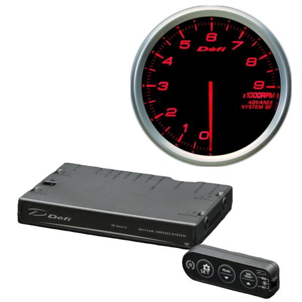 ADVANCE BF/A1 Control Unit SET(アドバンス ビーエフ/エーワン コントロールユニットセット) Φ80mmタコメーターは、ADVANCE BFまたはADVANCE A1のΦ80mmタコメーターと、メーターの動作に...