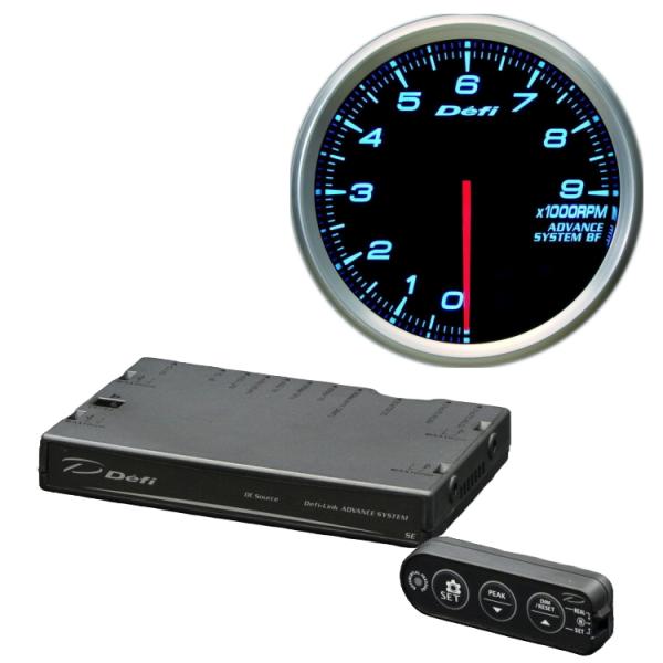 ADVANCE BF/A1 Control Unit SET(アドバンス ビーエフ/エーワン コントロールユニットセット) Φ80mmタコメーターは、ADVANCE BFまたはADVANCE A1のΦ80mmタコメーターと、メーターの動作に...