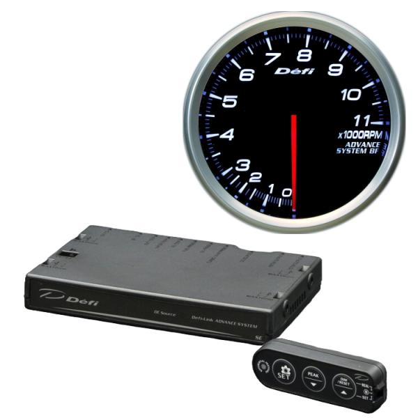 ADVANCE BF/A1 Control Unit SET(アドバンス ビーエフ/エーワン コントロールユニットセット) Φ80mmタコメーターは、ADVANCE BFまたはADVANCE A1のΦ80mmタコメーターと、メーターの動作に...