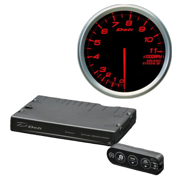 ADVANCE BF/A1 Control Unit SET(アドバンス ビーエフ/エーワン コントロールユニットセット) Φ80mmタコメーターは、ADVANCE BFまたはADVANCE A1のΦ80mmタコメーターと、メーターの動作に...