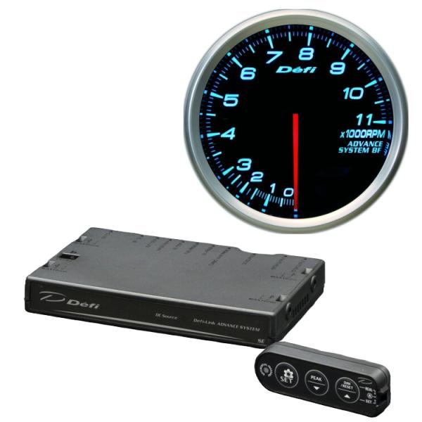 ADVANCE BF/A1 Control Unit SET(アドバンス ビーエフ/エーワン コントロールユニットセット) Φ80mmタコメーターは、ADVANCE BFまたはADVANCE A1のΦ80mmタコメーターと、メーターの動作に...