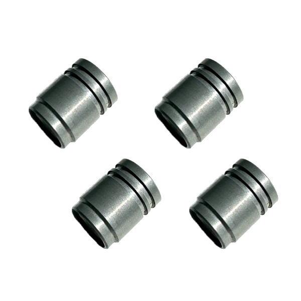 材質：TITANIUM CARBIDE（チタニウムカーバイド）製サイズ：Φ11ｍｍ×12ｍｍ入り数：4個取付方法純正エアバルブキャップと交換するだけです。数日放置していただければ、タイヤ内部全体のエアの活性化が進みます。装着後、タイヤが転が...