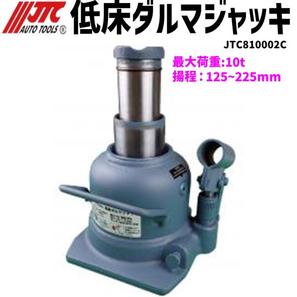 【発売日：2026年08月31日】商品特徴●最低位125mm●能力:10t●高さ:125〜225mm●重量:8kg●サイズ:160x165x125mm【配送に関しまして】※沖縄及び離島への発送はできません【メーカーから直送の商品】納期・在庫...