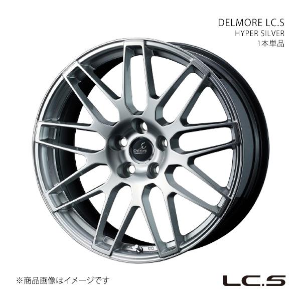 ■商品コード0039240■メーカーWEDS WHEEL/ウェッズホイール■ブランドDELMORE デルモア■商品名DELMORE LC.S デルモア エルシーエス■製品アルミホイール(※タイヤは付属しません)■本数1本単品■リム径18■リ...