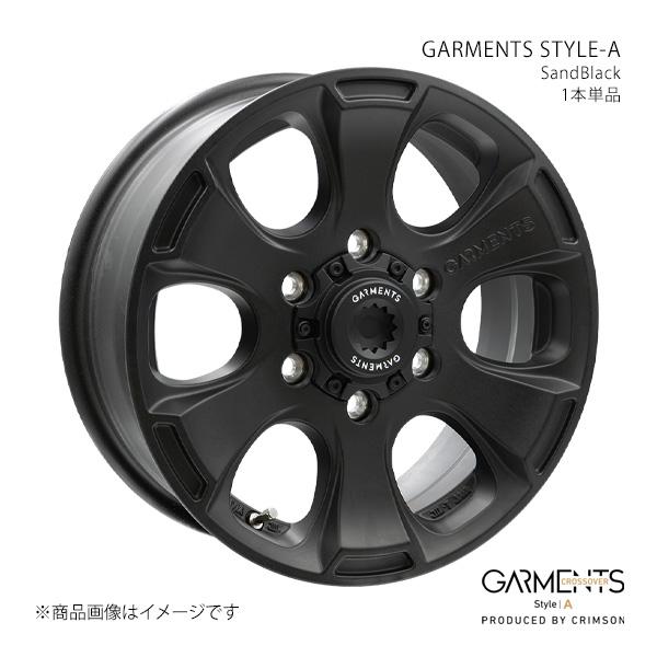 ■商品コード0042079■メーカーWEDS WHEEL/ウェッズホイール■ブランドCROSSOVER クロスオーバー■商品名GARMENTS STYLE-A クロスオーバーガーメンツ スタイル A■製品アルミホイール(※タイヤは付属しませ...