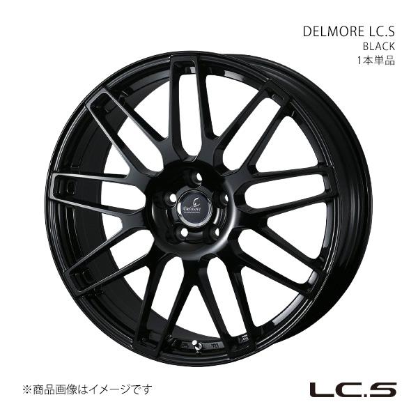 ■商品コード0042151■メーカーWEDS WHEEL/ウェッズホイール■ブランド名DELMORE デルモア■商品名DELMORE LC.S エルシーエス■製品アルミホイール(※タイヤは付属しません)■本数1本単品■カラーGLOSS BL...
