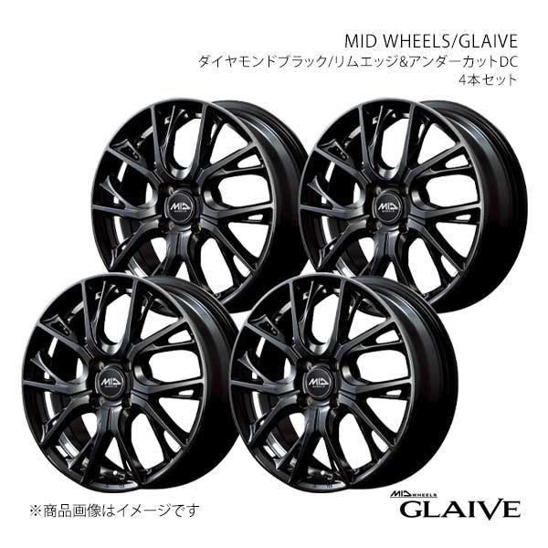 ■品番X18454543345DBK0■メーカーMARUKA/マルカ■商品名MID WHEELS/GLAIVE■カラーダイヤモンドブラック/リムエッジ&amp;アンダーカットDC(DBK)■製品アルミホイール(※タイヤは付属しません)■本数...