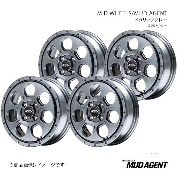 ■品番L19A54543345010N■メーカーMARUKA/マルカ■商品名MID WHEELS/MUD AGENT■カラーメタリックグレー(MGR)■製品アルミホイール(※タイヤは付属しません)■本数4本セット■自動車メーカーHONDA/...