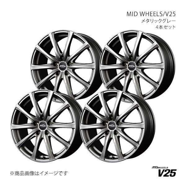 ■品番S971875573380A0N■メーカーMARUKA/マルカ■商品名MID WHEELS/V25■カラーメタリックグレー(MGR)■製品アルミホイール(※タイヤは付属しません)■本数4本セット■自動車メーカーMITSUBISHI/ミ...