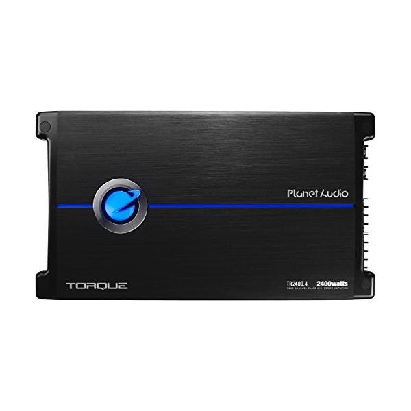【商品名】Planet Audio TR2400.4 Torque 2400W, 4Ch, 2 to 8 Ohm Stable Class A/B, Full Range, Bridgeable, MOSF 【カテゴリー】アンプ:マルチチャ...