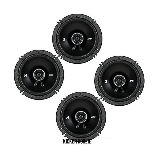 【商品名】Kicker キッカー  DSC650 6.5インチ (160-165mm) コアキシャルスピーカー, 4-Ohm bundle  【カテゴリー】スピーカー:コアキシャル