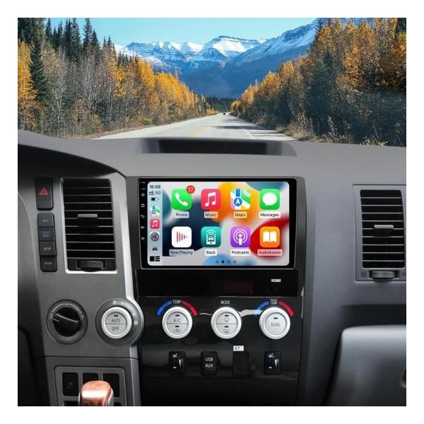 【商品名】4GB+32GB カーステレオ Android 13 トヨタ タンドラ 2007-2013 セコイア 2008-2018 10.1 インチ タッチスクリーン カーラジオ ワイヤレス CarPlay GPS ナビゲーション 5GWi...