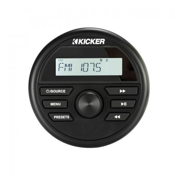 【商品名】Kicker 46KMC2 耐候性ゲージスタイルメディアセンター（Bluetooth搭載） 【カテゴリー】 その他 : Car Stereo Receivers
