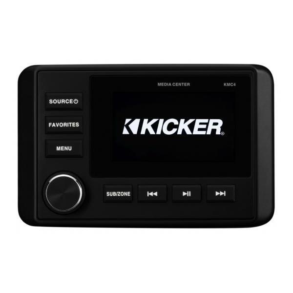 【商品名】Kicker 51KMC4 耐候性ゲージスタイルメディアセンター（Bluetooth搭載） 【カテゴリー】 その他 : Car Stereo Receivers
