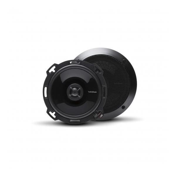 【商品名】Rockford Fosgate P16 パンチ 6.0インチ 2ウェイ コアキシャル フルレンジ スピーカー - ブラック (ペア) 【カテゴリー】 スピーカー : Coaxial Speakers