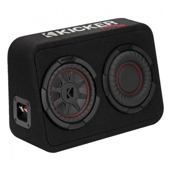 【商品名】Kicker 48TCWRT672 CompRT 6.75インチ サブウーファー（薄型エンクロージャー、2オーム） 【カテゴリー】 サブウーファー : Component Subwoofers