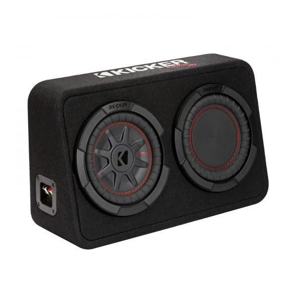 【商品名】Kicker 48TCWRT82 CompRT 8インチサブウーファー（薄型エンクロージャー、2オーム） 【カテゴリー】 サブウーファー : Component Subwoofers