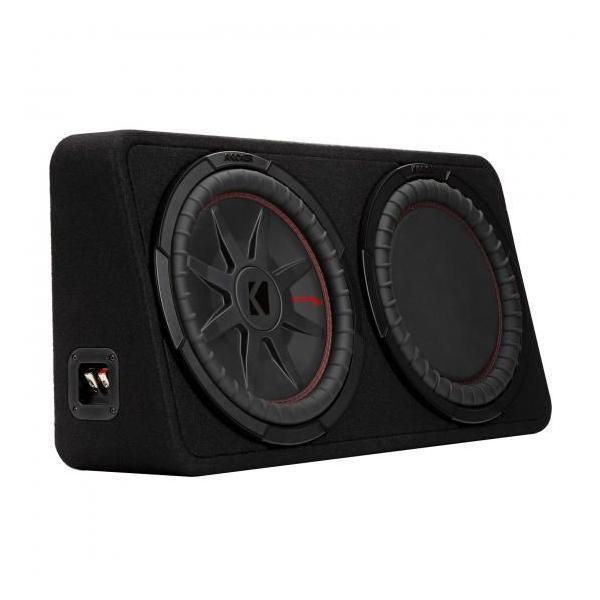 【商品名】Kicker 48TCWRT122 CompRT 12インチサブウーファー（薄型エンクロージャー、2オーム） 【カテゴリー】 サブウーファー : Component Subwoofers