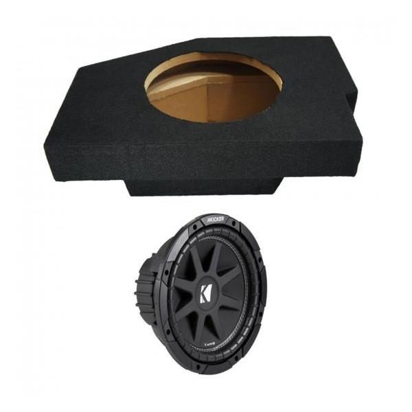 【商品名】American Sound Connection Kicker バンドル 2002-2012 Dodge Ram Quad Cab 43C104 Comp C10 シングル 10インチ ロードサブボックスエンクロージャ対応 【カ...