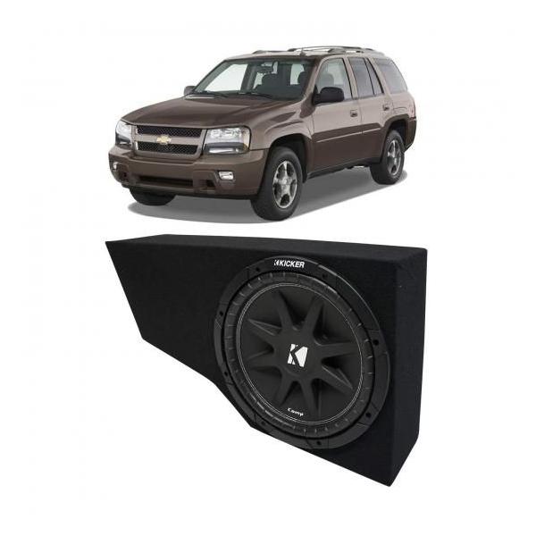 【商品名】American Sound Connection 2002-2009 Chevy Trailblazer Kicker Comp C12 シングル 12インチ カスタム サブボックス エンクロージャ 新品 - ファイナル 4 オ...