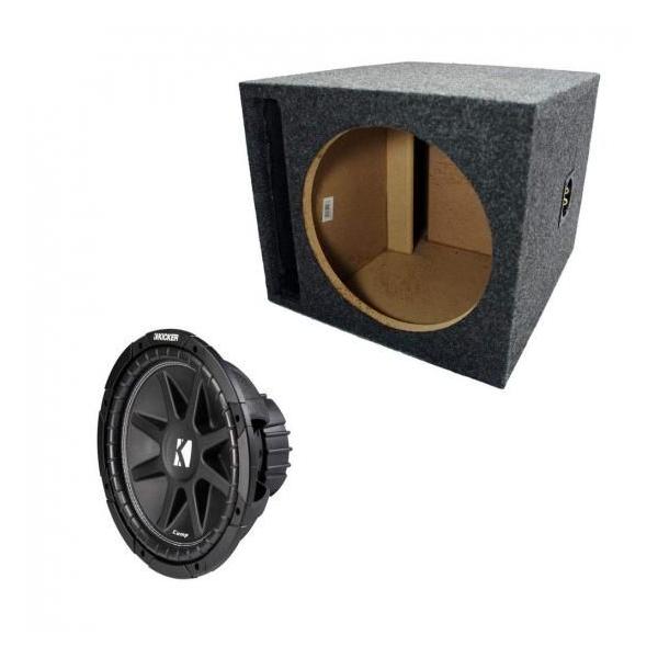 【商品名】American Sound Connection ASC パッケージ シングル 12インチ Kicker サブ伝送ラインポート サブウーファーエンクロージャー C12 Comp 300 ワットピーク 【カテゴリー】 サブウーファ...