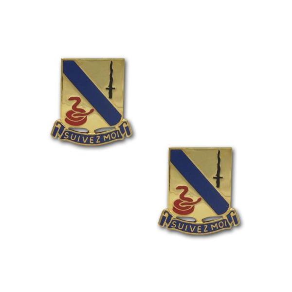 ■商品名：アメリカ陸軍 紋章 - 第14装甲騎兵連隊 - Suivez Moi■サイズ＝H：約29 x W：約27 x D：約10mm※シングルカードの状態について※トレカ専門店カードミュージアムのシングルカードは入荷時に1枚1枚状態確認を...