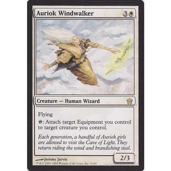 ★マジック:ザ・ギャザリング「フィフス・ドーン」収録■カード名：オーリオックの風歩き/Auriok Windwalker　【R】 ※英語版※シングルカードの状態について※トレカ専門店カードミュージアムのシングルカードは入荷時に1枚1枚状態確...