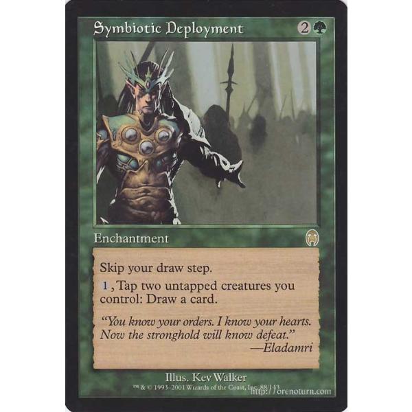 ★マジック:ザ・ギャザリング「アポカリプス」収録■カード名：共生的配置/Symbiotic Deployment　【R】 ※英語版※シングルカードの状態について※トレカ専門店カードミュージアムのシングルカードは入荷時に1枚1枚状態確認を行っ...