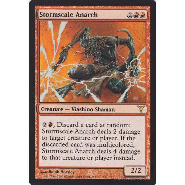 ★マジック:ザ・ギャザリング「ディセンション」収録■カード名：嵐鱗の反乱者/Stormscale Anarch　【R】 ※英語版※シングルカードの状態について※トレカ専門店カードミュージアムのシングルカードは入荷時に1枚1枚状態確認を行って...