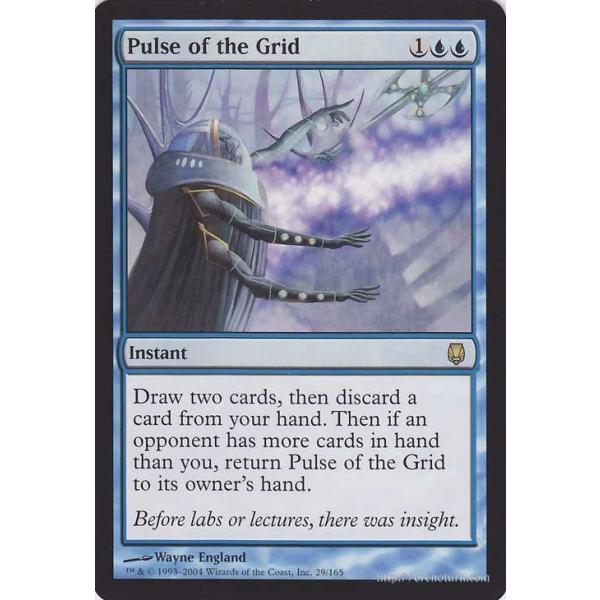 ★マジック:ザ・ギャザリング「ダークスティール」収録■カード名：グリッドの脈動/Pulse of the Grid　【R】 ※英語版※シングルカードの状態について※トレカ専門店カードミュージアムのシングルカードは入荷時に1枚1枚状態確認を行...