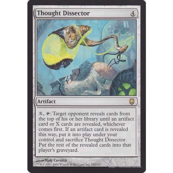 ★マジック:ザ・ギャザリング「ダークスティール」収録■カード名：思考の解剖器/Thought Dissector　【R】 ※英語版※シングルカードの状態について※トレカ専門店カードミュージアムのシングルカードは入荷時に1枚1枚状態確認を行っ...