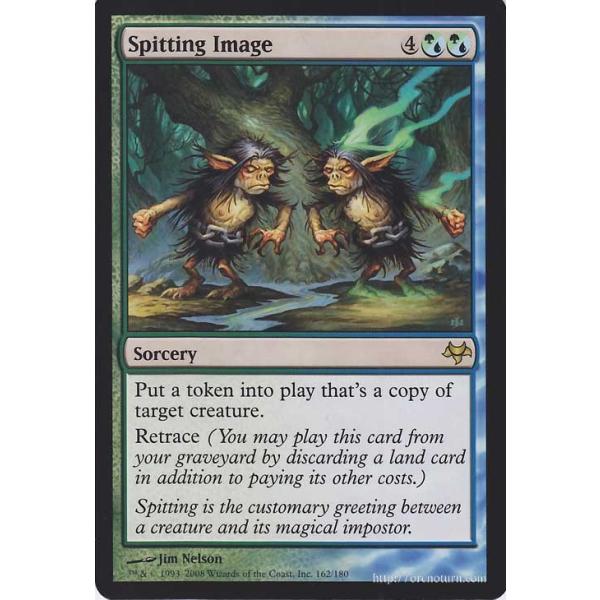★マジック:ザ・ギャザリング「イーブンタイド」収録■カード名：瓜二つ/Spitting Image　【R】 ※英語版※シングルカードの状態について※トレカ専門店カードミュージアムのシングルカードは入荷時に1枚1枚状態確認を行っております。チ...