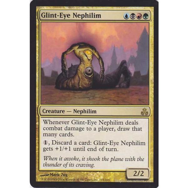 ★マジック:ザ・ギャザリング「ギルドパクト」収録■カード名：光り眼のネフィリム/Glint-Eye Nephilim　【R】 ※英語版※シングルカードの状態について※トレカ専門店カードミュージアムのシングルカードは入荷時に1枚1枚状態確認を...
