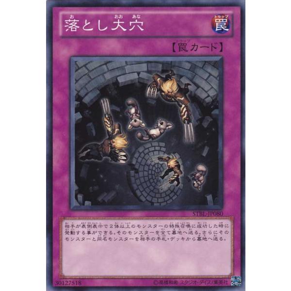 ★遊戯王カード 「キズあり プレイ用カード」特価品■カード名：落とし大穴【ノーマルレア】【キズあり!プレイ用】【通常罠】ノーマルレア※シングルカードの状態について※トレカ専門店カードミュージアムのシングルカードは入荷時に1枚1枚状態確認を行...