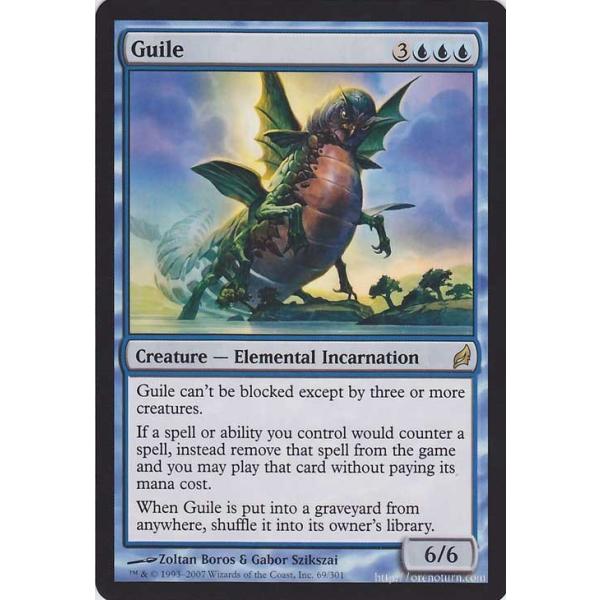 ★マジック:ザ・ギャザリング「ローウィン」収録■カード名：狡知/Guile　【R】 ※英語版※シングルカードの状態について※トレカ専門店カードミュージアムのシングルカードは入荷時に1枚1枚状態確認を行っております。チェック後、速やかに整理し...