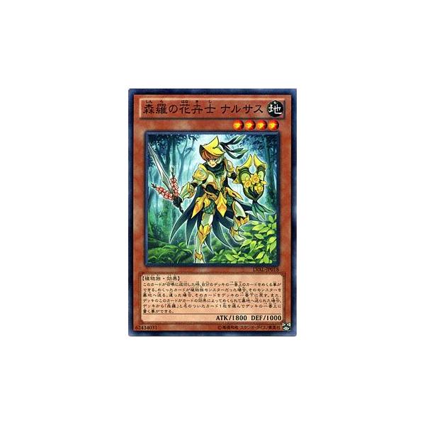 ★遊戯王ゼアル「レガシー・オブ・ザ・ヴァリアント」(LVAL)収録【カード名：森羅の花キ士 ナルサス【効果モンスター】ノーマル※シングルカードの状態について※トレカ専門店カードミュージアムのシングルカードは入荷時に1枚1枚状態確認を行ってお...