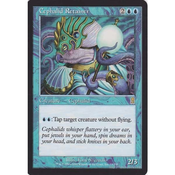 ★マジック:ザ・ギャザリング「オデッセイ」収録■カード名：セファリッドの家来/Cephalid Retainer　【R】 ※英語版※シングルカードの状態について※トレカ専門店カードミュージアムのシングルカードは入荷時に1枚1枚状態確認を行っ...
