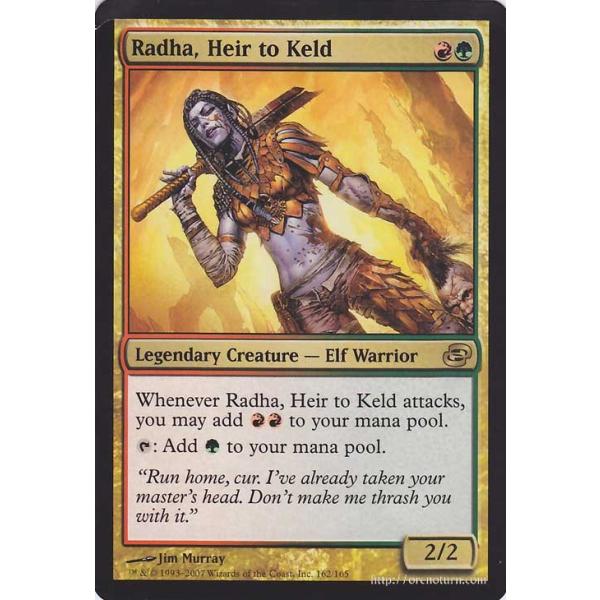 ★マジック:ザ・ギャザリング「次元の混乱」収録■カード名：ケルドの後継者、ラーダ/Radha, Heir to Keld　【R】 ※英語版※シングルカードの状態について※トレカ専門店カードミュージアムのシングルカードは入荷時に1枚1枚状態確...