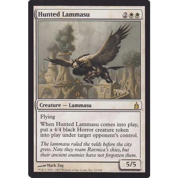 ★マジック:ザ・ギャザリング「ラヴニカ：ギルドの都」収録■カード名：狩り立てられたラマスー/Hunted Lammasu　【R】 ※英語版※シングルカードの状態について※トレカ専門店カードミュージアムのシングルカードは入荷時に1枚1枚状態確...