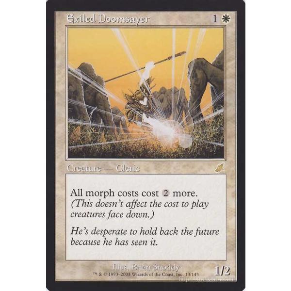 ★マジック:ザ・ギャザリング「スカージ」収録■カード名：流刑の終末論者/Exiled Doomsayer　【R】 ※英語版※シングルカードの状態について※トレカ専門店カードミュージアムのシングルカードは入荷時に1枚1枚状態確認を行っておりま...