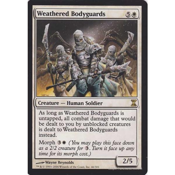 ★マジック:ザ・ギャザリング「時のらせん」収録■カード名：雨ざらしのボディガード/Weathered Bodyguards　【R】 ※英語版※シングルカードの状態について※トレカ専門店カードミュージアムのシングルカードは入荷時に1枚1枚状態...