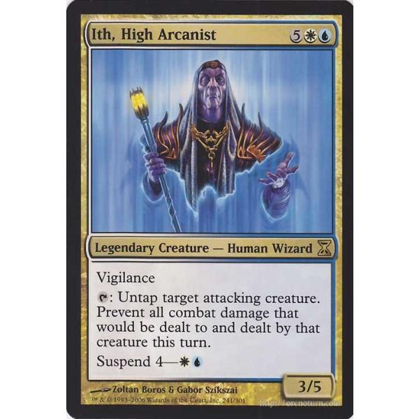 ★マジック:ザ・ギャザリング「時のらせん」収録■カード名：高位の秘儀術師、イス/Ith, High Arcanist　【R】 ※英語版※シングルカードの状態について※トレカ専門店カードミュージアムのシングルカードは入荷時に1枚1枚状態確認を...