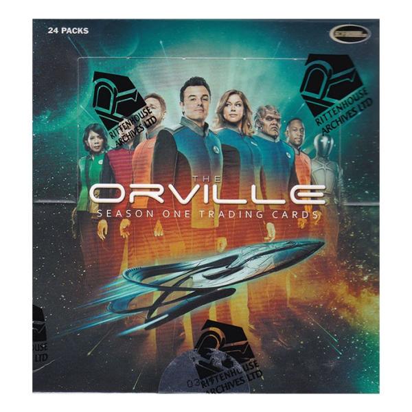 【ハイライト】★リッテンハウス社から、アメリカのSFコメディドラマ”宇宙探査艦オーヴィル”のトレーディングカード『2019 Rittenhouse The Orville Season One Trading Cards』が登場！1ボックス...
