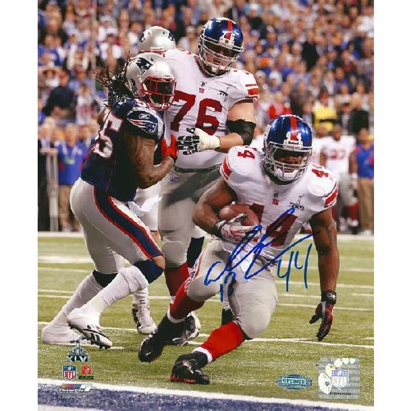 ★第46回スーパーボウル第4Q終盤に逆転タッチダウンランを決めたアーマド・ブラッドショーの直筆サイン入り8x10 フォトです！
