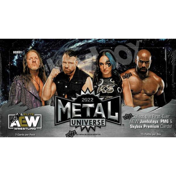 【ハイライト】★アッパーデック社から、新日本プロレスで活躍していたケニー・オメガが副社長を務めているアメリカ合衆国のプロレス団体オール・エリート・レスリング（略称はAEW）のトレーディングカード『2022 Skybox Metal Univ...