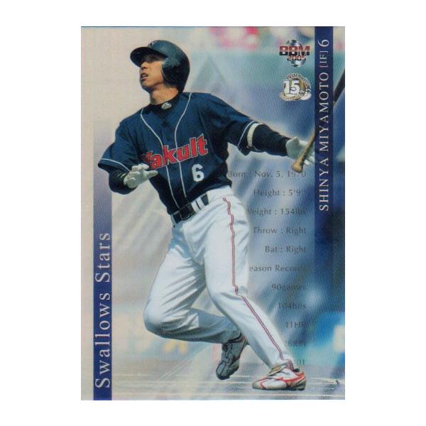 ２００５年ＢＢＭ発売のカード『ヤクルトスワローズ』より出るスワローズナインカード<BR>宮本慎也　ヤクルトスワローズ　カードＮｏ．ＳＳ５７