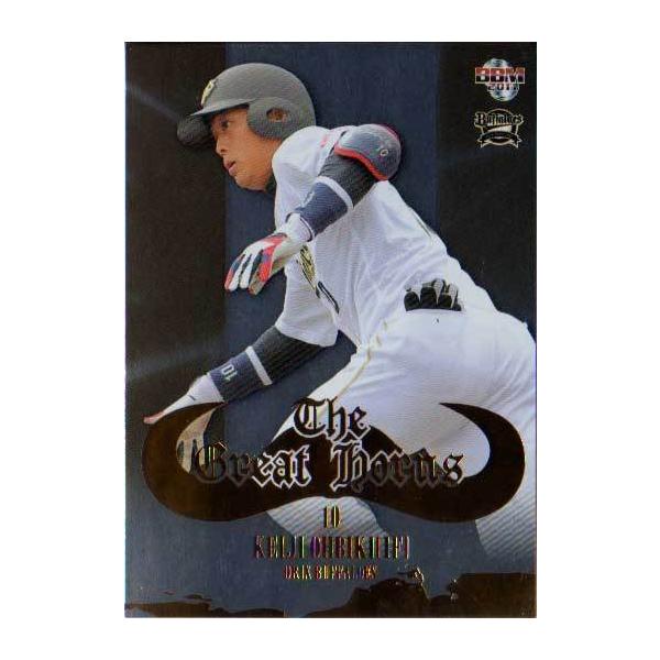 ２０１１年ＢＢＭ発売のカード『オリックスバファローズ』より出るThe Great Hornsカード<BR>大引啓次　オリックスバファローズ　カードＮｏ．ＢｓＧ６